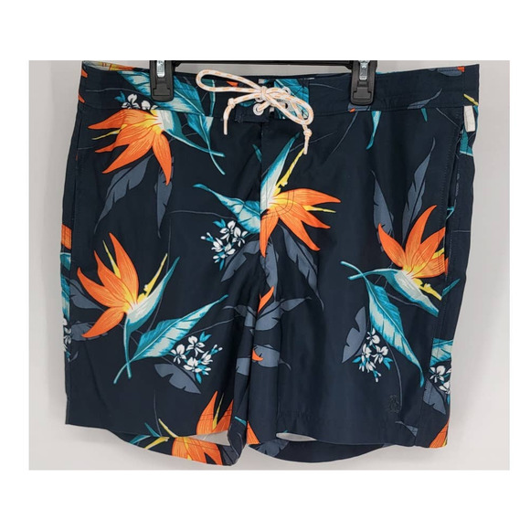 Original Penguin | Swim | Penguin By Munsinger Navy Blue Orange ...